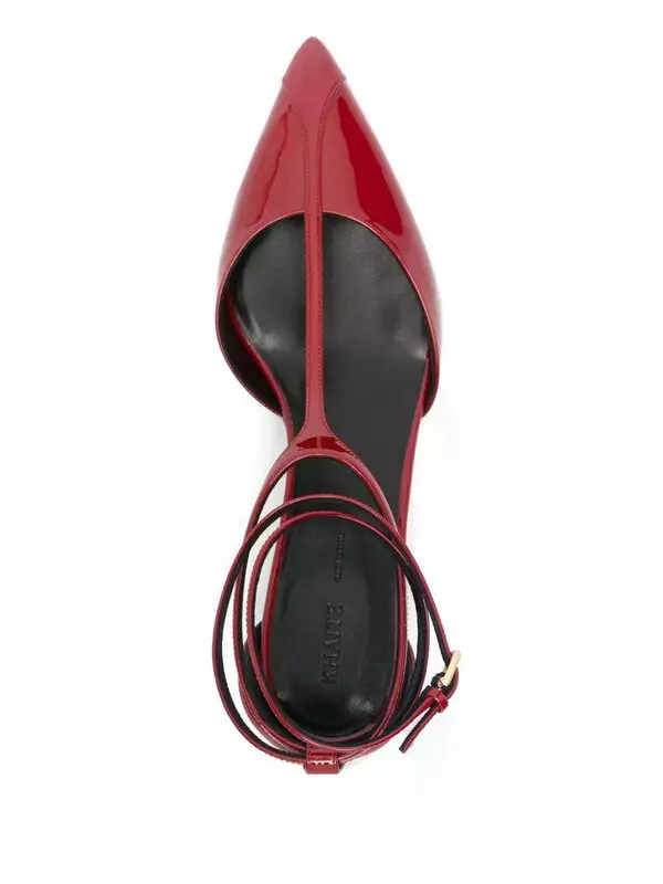 Khaite 45mm Mia Pumps - Red