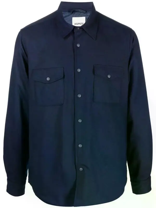 Aspesi Buttoned-up Long-sleeved Shirt