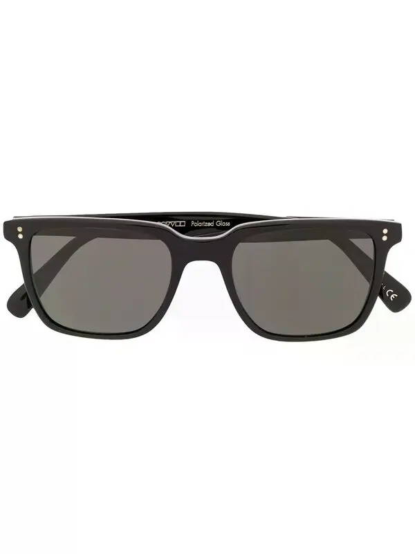 Oliver Spencer Lachman Sun Square-frame Sunglasses - Black