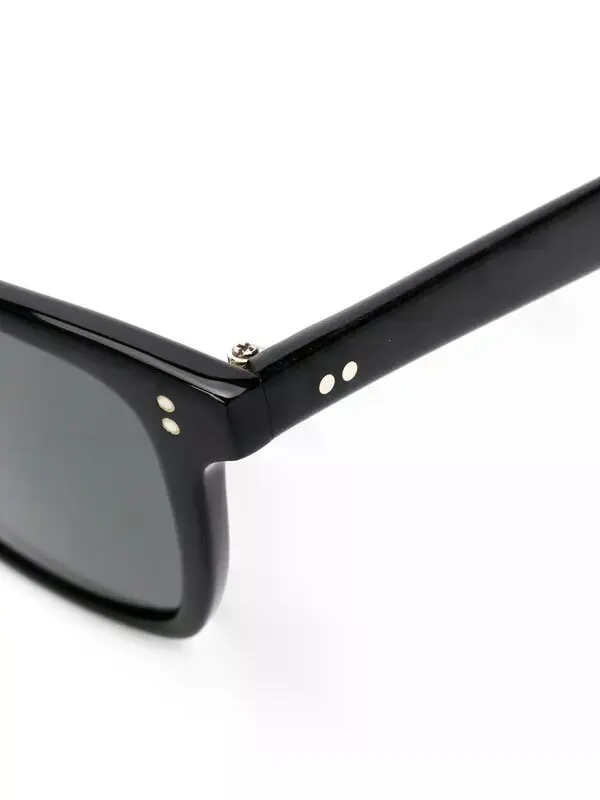 Oliver Spencer Lachman Sun Square-frame Sunglasses - Black