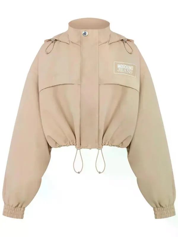 Moschino Cropped Hooded Jacket