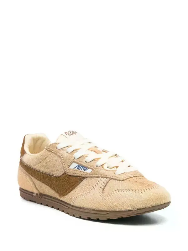AUTRY Suede Leather Trainers - Neutrals