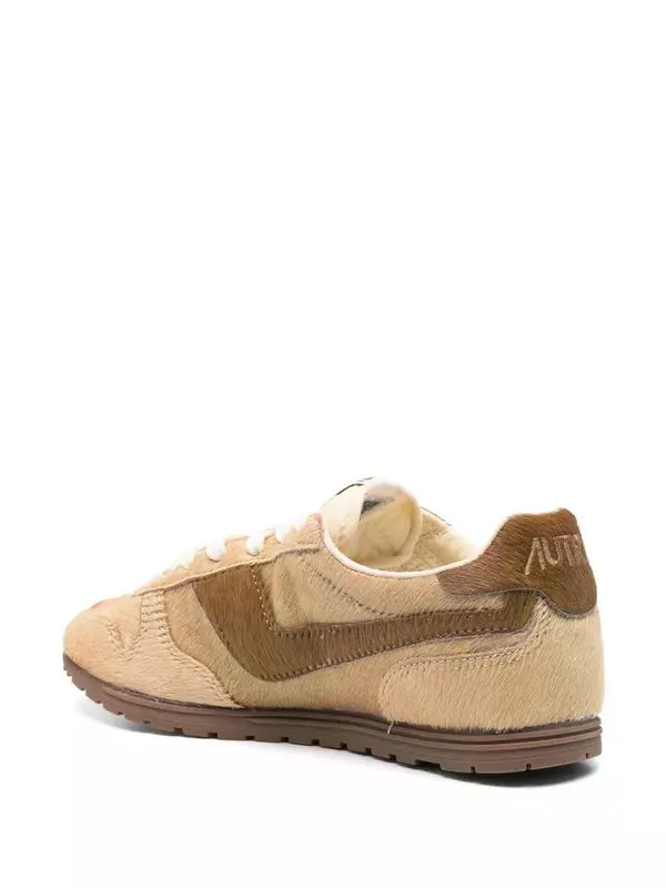 AUTRY Suede Leather Trainers - Neutrals