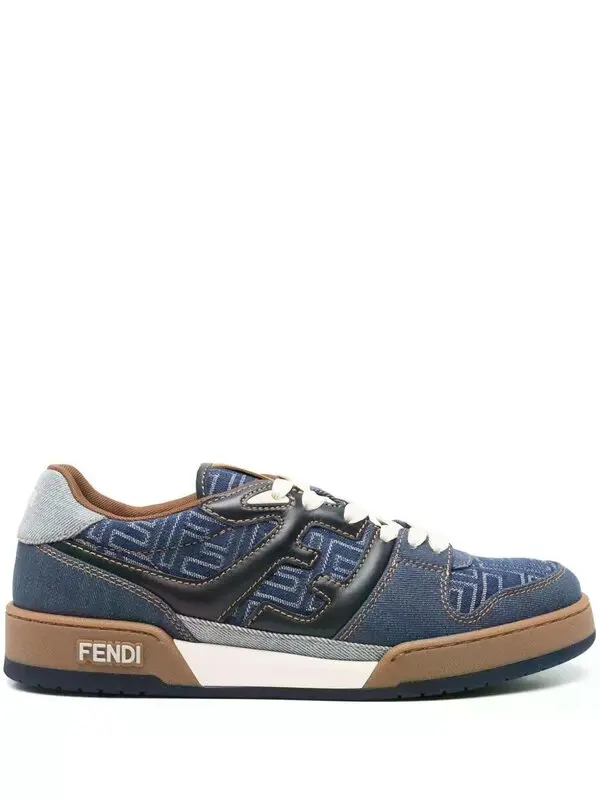 Fendi Leather Match Sneakers
