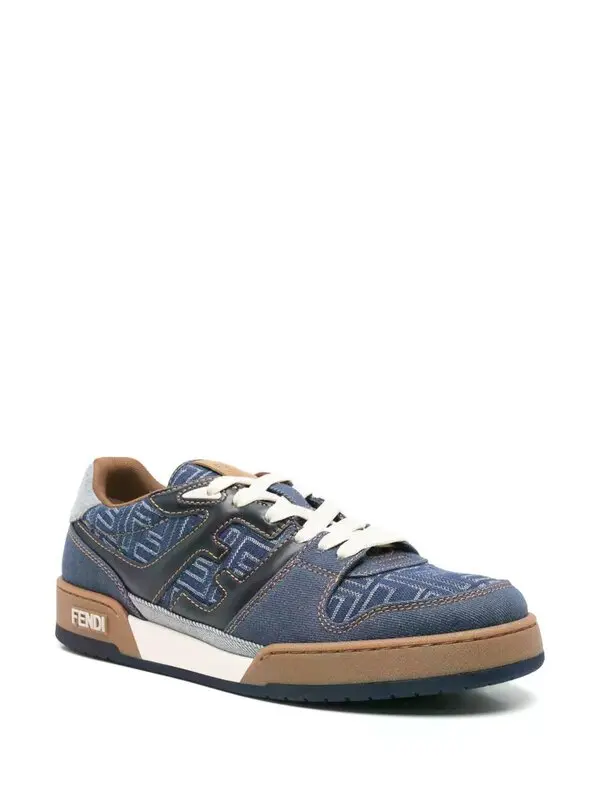 Fendi Leather Match Sneakers