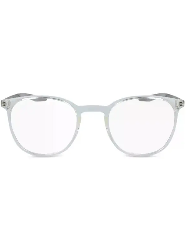 Nike 7280 Round-frame Glasses - White