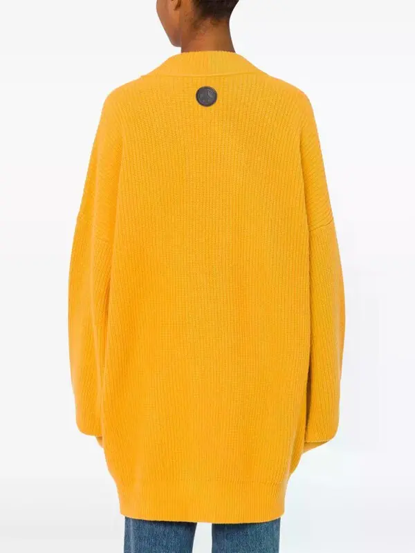 Moschino Oversized V-neck Cardigan