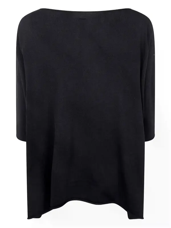 Liviana Conti Jersey T-shirt With Three-quarter Length Sleeves