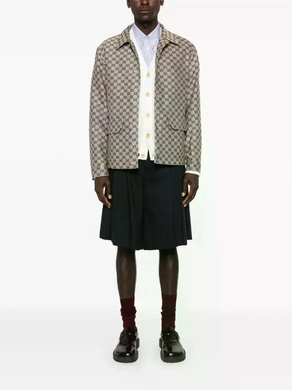 Gucci Gg Canvas Shirt Jacket