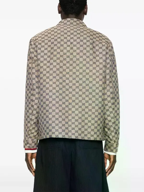 Gucci Gg Canvas Shirt Jacket
