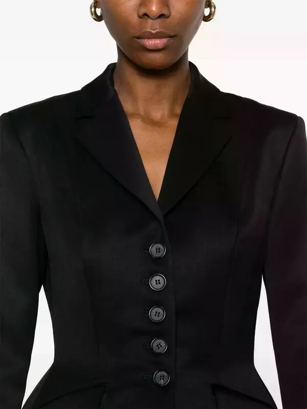 Giuseppe Di Morabito Virgin Wool Fitted Blazer