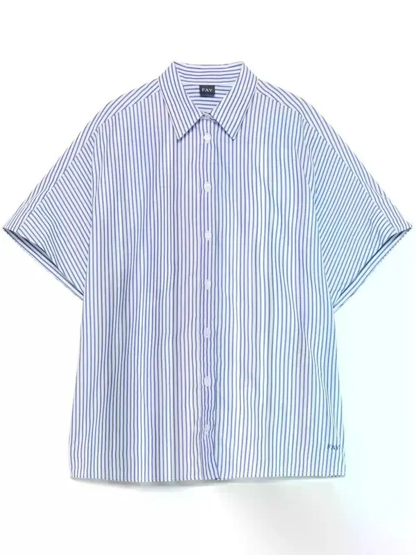 FAY Striped Cotton Shirt