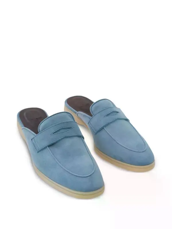 BOUGEOTTE Suede Mules