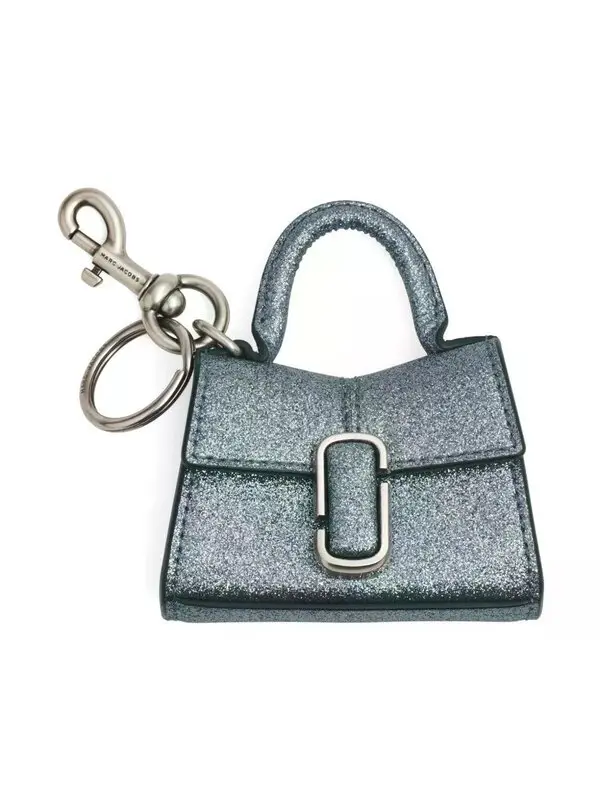 Marc Jacobs The Galactic Glitter Nano St. Marc Bag Charm - Blue