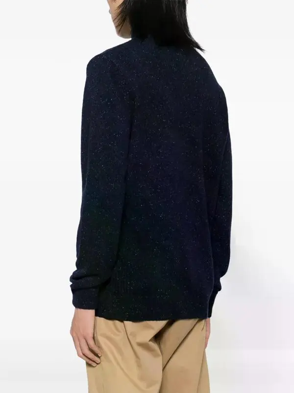 Barbour Essential Tisbury Half-zip Jumper - Blue