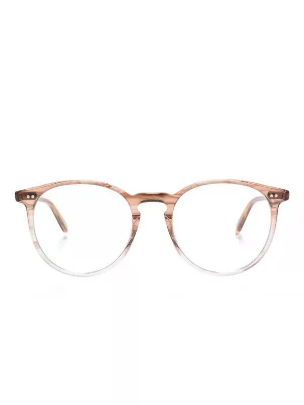 Garrett Leight Morning Side Round-frame Glasses - Neutrals