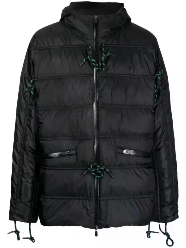 Herno Zipped Hooded Padded Jacket