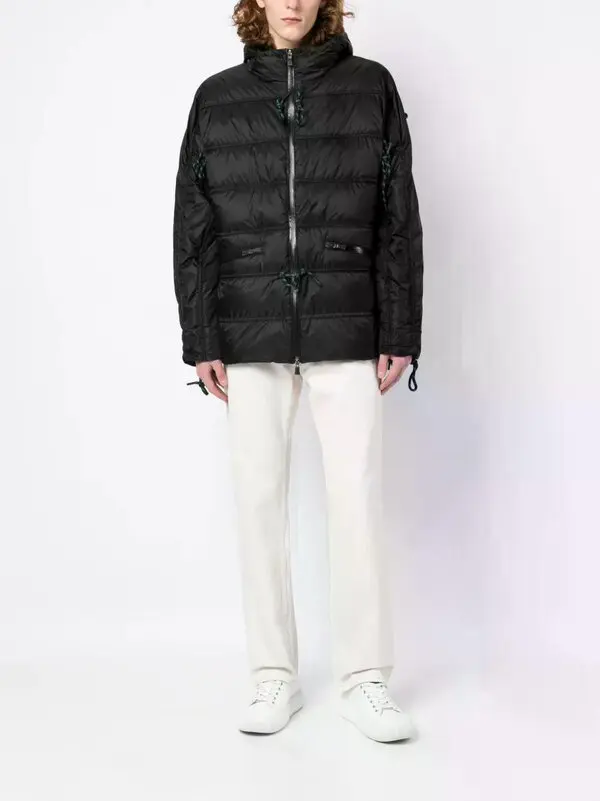 Herno Zipped Hooded Padded Jacket