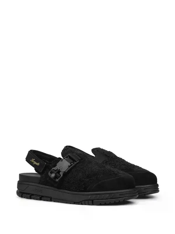Axel Arigato Suede Decorative Buckle Detail Sneakers