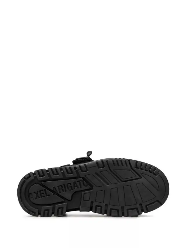 Axel Arigato Suede Decorative Buckle Detail Sneakers
