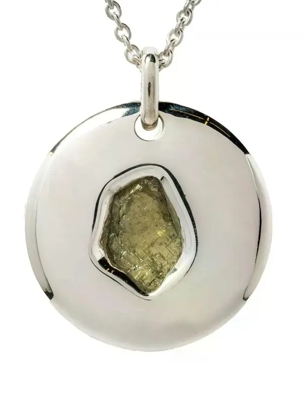 PARTS OF FOUR Disk Necklace - Silver