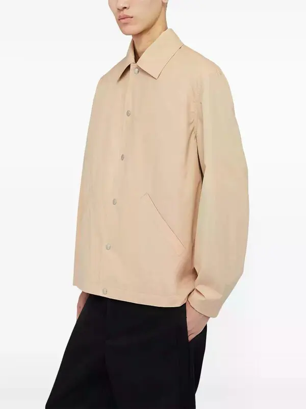 JIL SANDER Logo-print Jacket - Neutrals