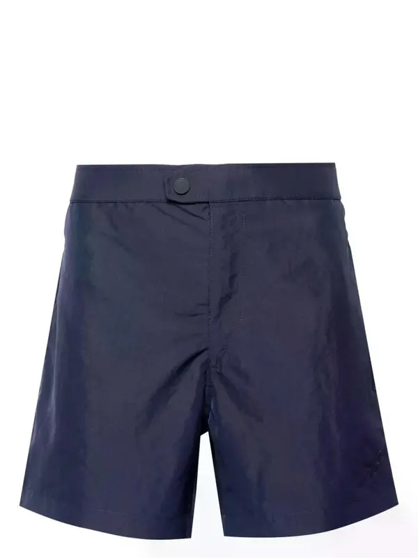 Brioni Zip-up Swim Shorts - Blue
