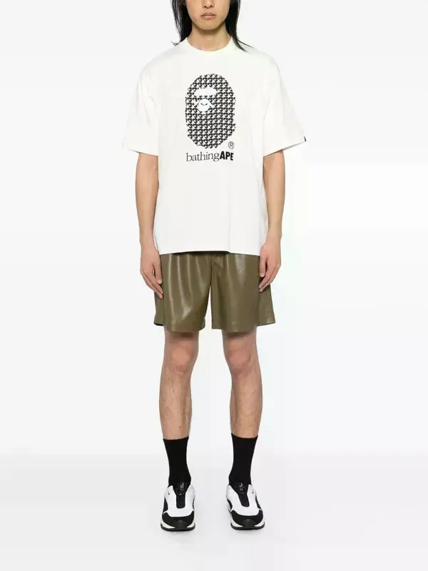 A BATHING APE Sta Houndstooth Tee
