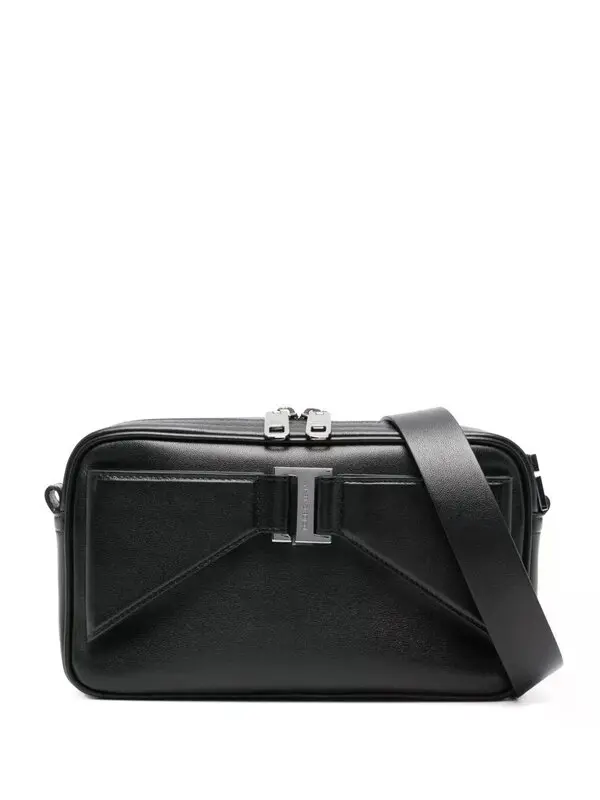 Dolce & Gabbana Leather Messenger Bag - Black