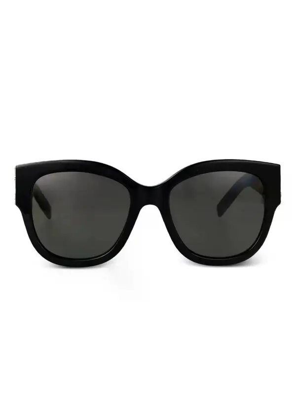 Saint Laurent Cat-eye Frame Sunglasses - Black