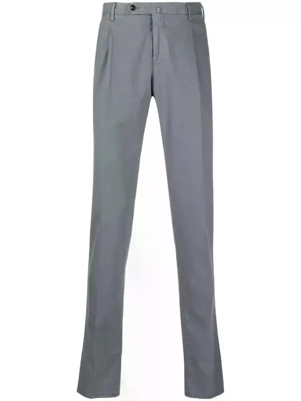 PT TORINO Cotton-lyocell Blend Chino Pants - Grey