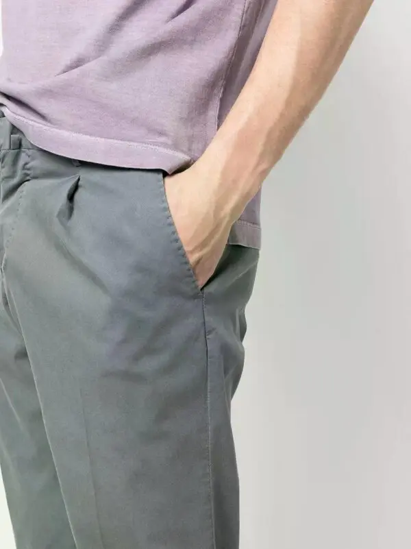 PT TORINO Cotton-lyocell Blend Chino Pants - Grey