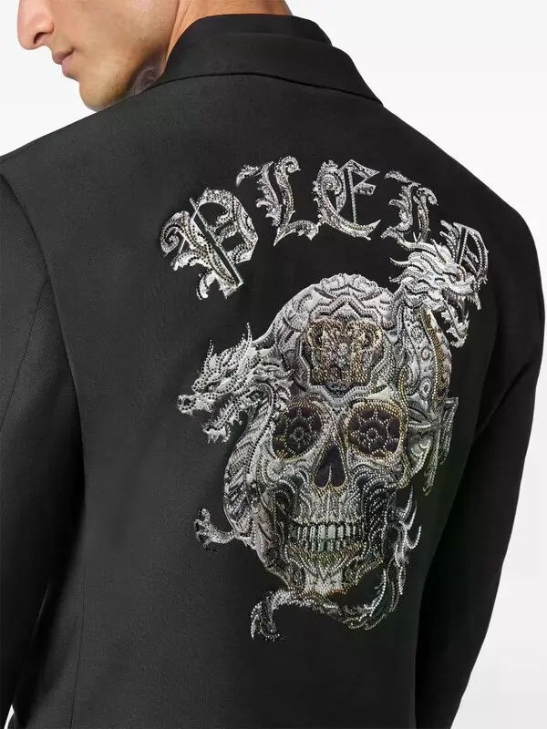 Philipp Plein Skull-print Blazer