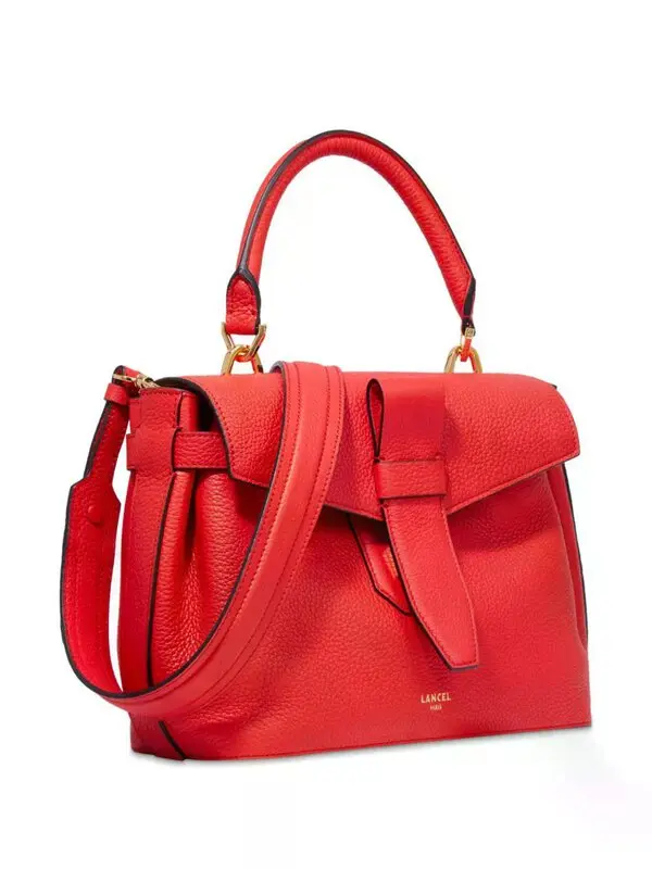 LANCEL Charlie De Small Leather Tote Bag