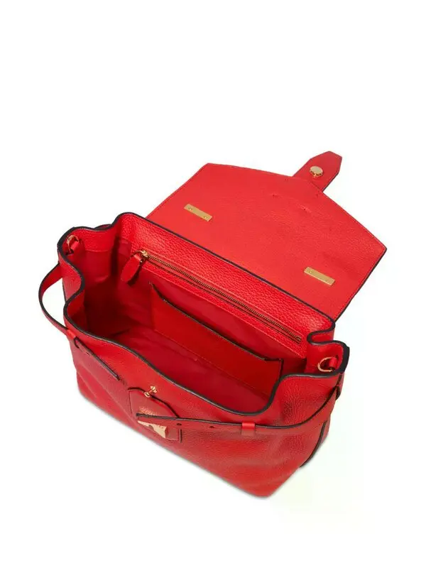 LANCEL Charlie De Small Leather Tote Bag