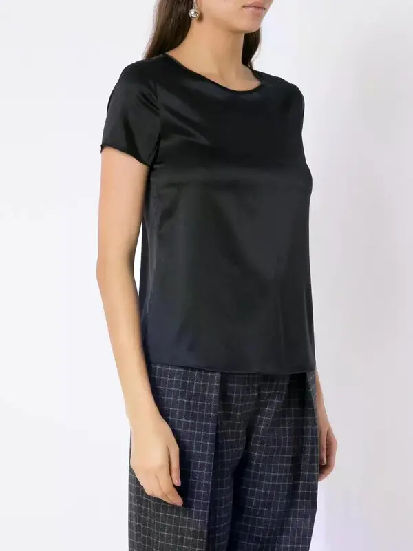 Emporio Armani Stretch-silk Blouse