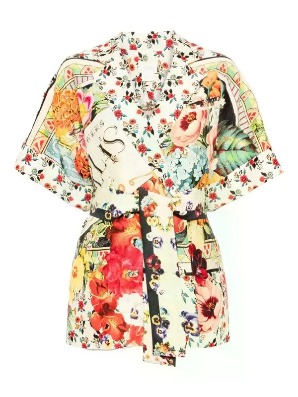 Camilla Aromatic Amor Double-breasted Jacket - Yellow