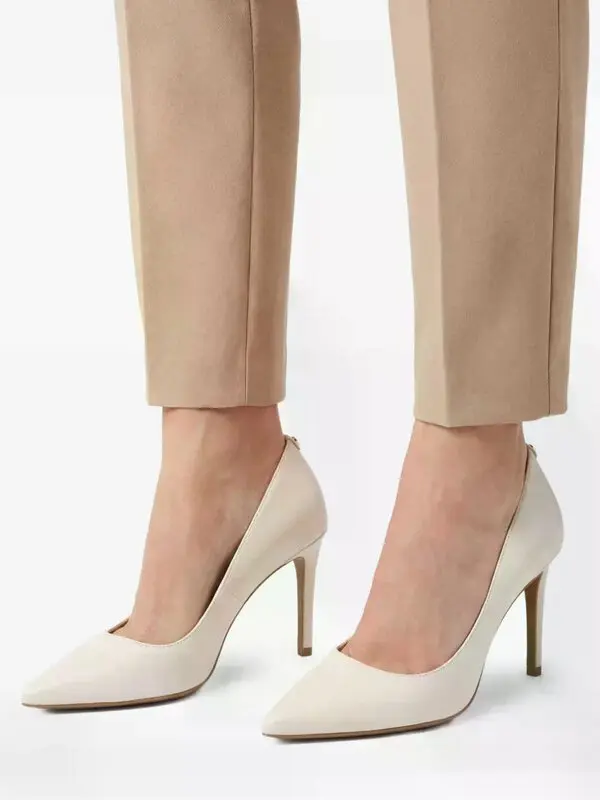 Michael Kors Pointed-toe Leather Pumps