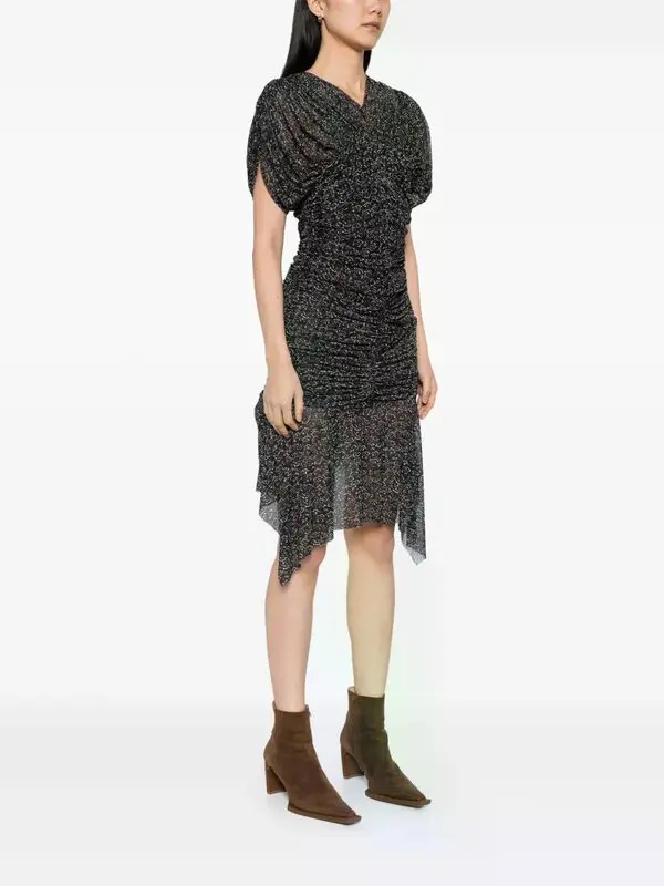 KNWLS Joan Draped V-neck Dress