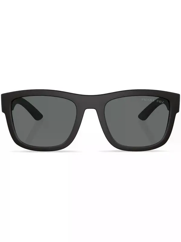 Prada Linea Rossa Ps 01zs Square-frame Sunglasses - Black