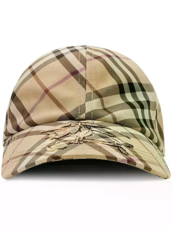 Burberry Vintage Check Cap - Neutrals