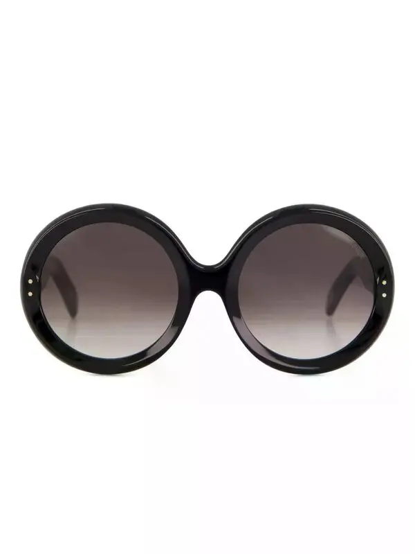 CUTLER & GROSS Round-frame Sunglasses - Black