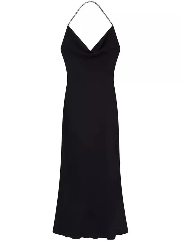 Stella McCartney Crystal-embellished Halterneck Gown