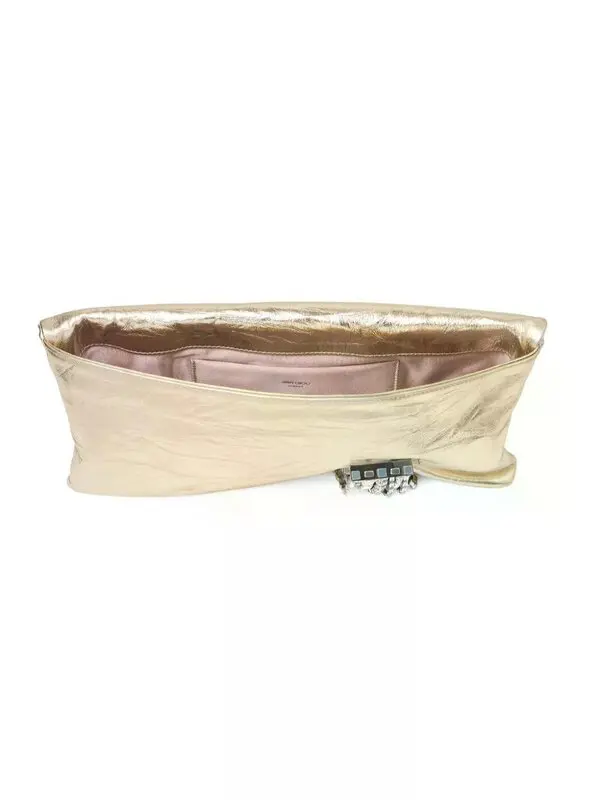 JIMMY CHOO Zandra Clutch - Gold
