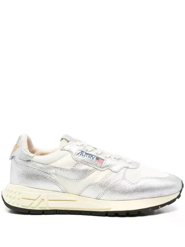 AUTRY Lace-up Sneakers - Silver