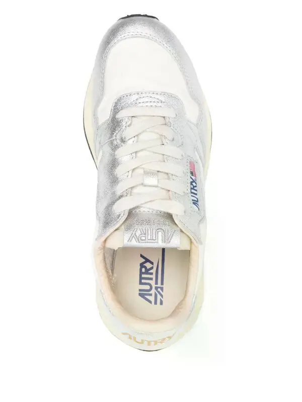 AUTRY Lace-up Sneakers - Silver