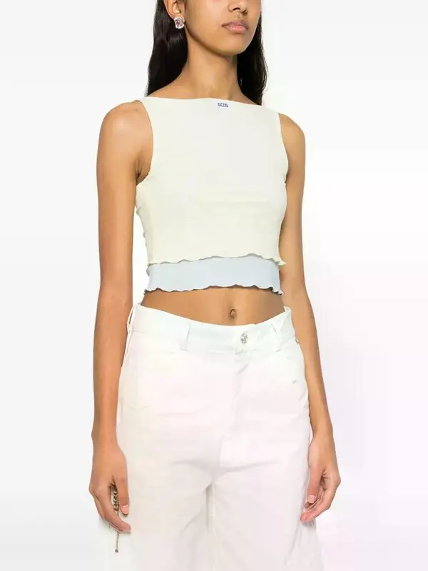 Gcds Logo-patch Layered Mesh Top