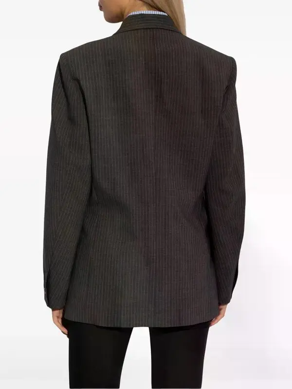 Coperni Pinstripe Double-breasted Blazer