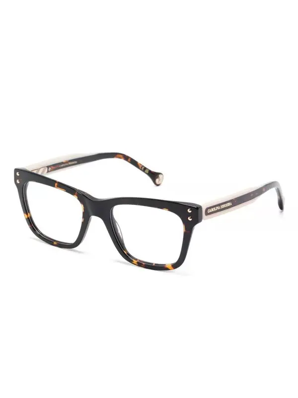 Carolina Herrera Square-frame Glasses - Black