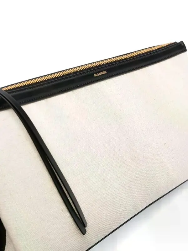 JIL SANDER Logo-stamp Shoulder Bag